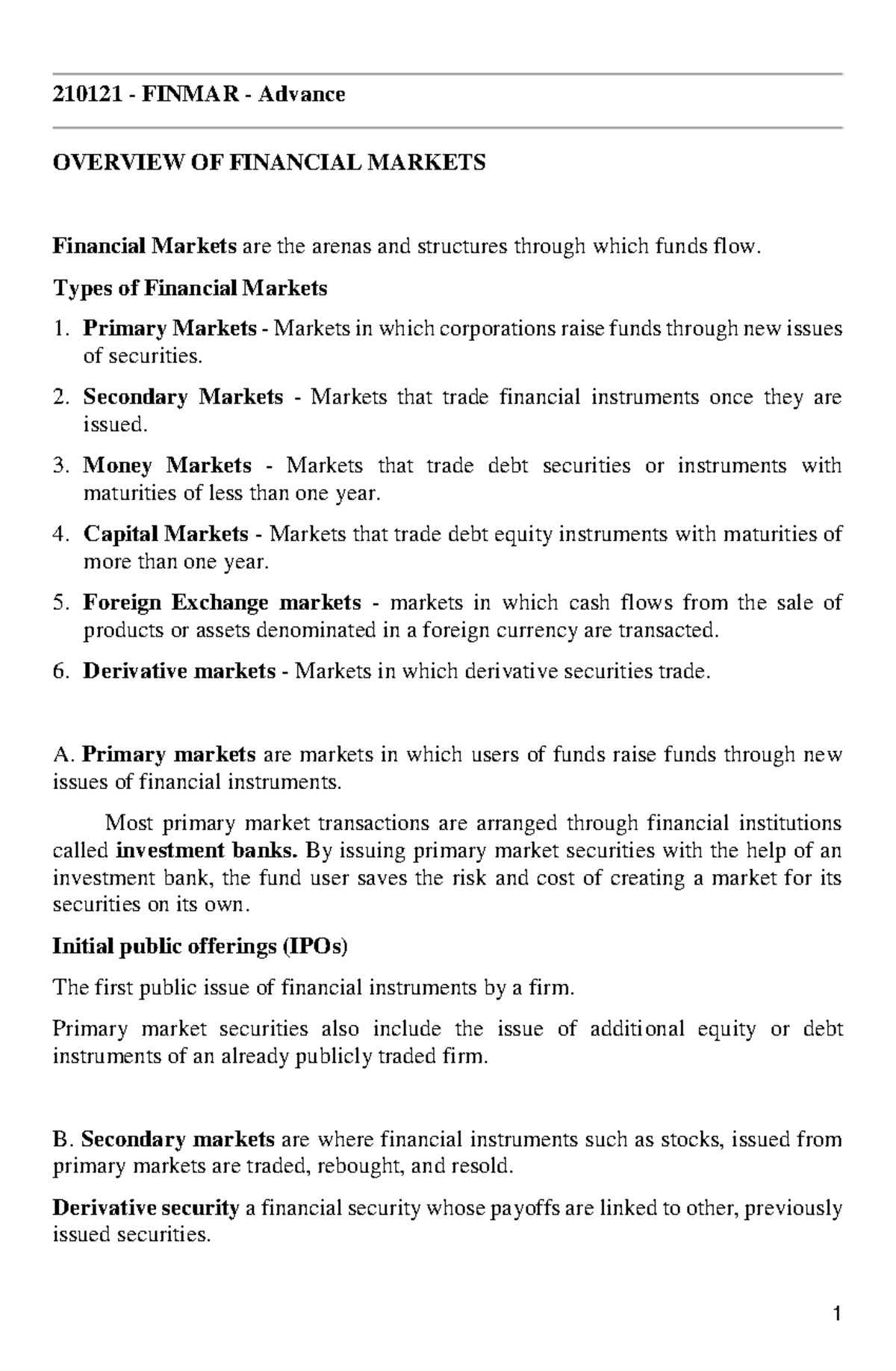 000000- Finmar-Running-Lecture updated - 210121 - FINMAR - Advance ...