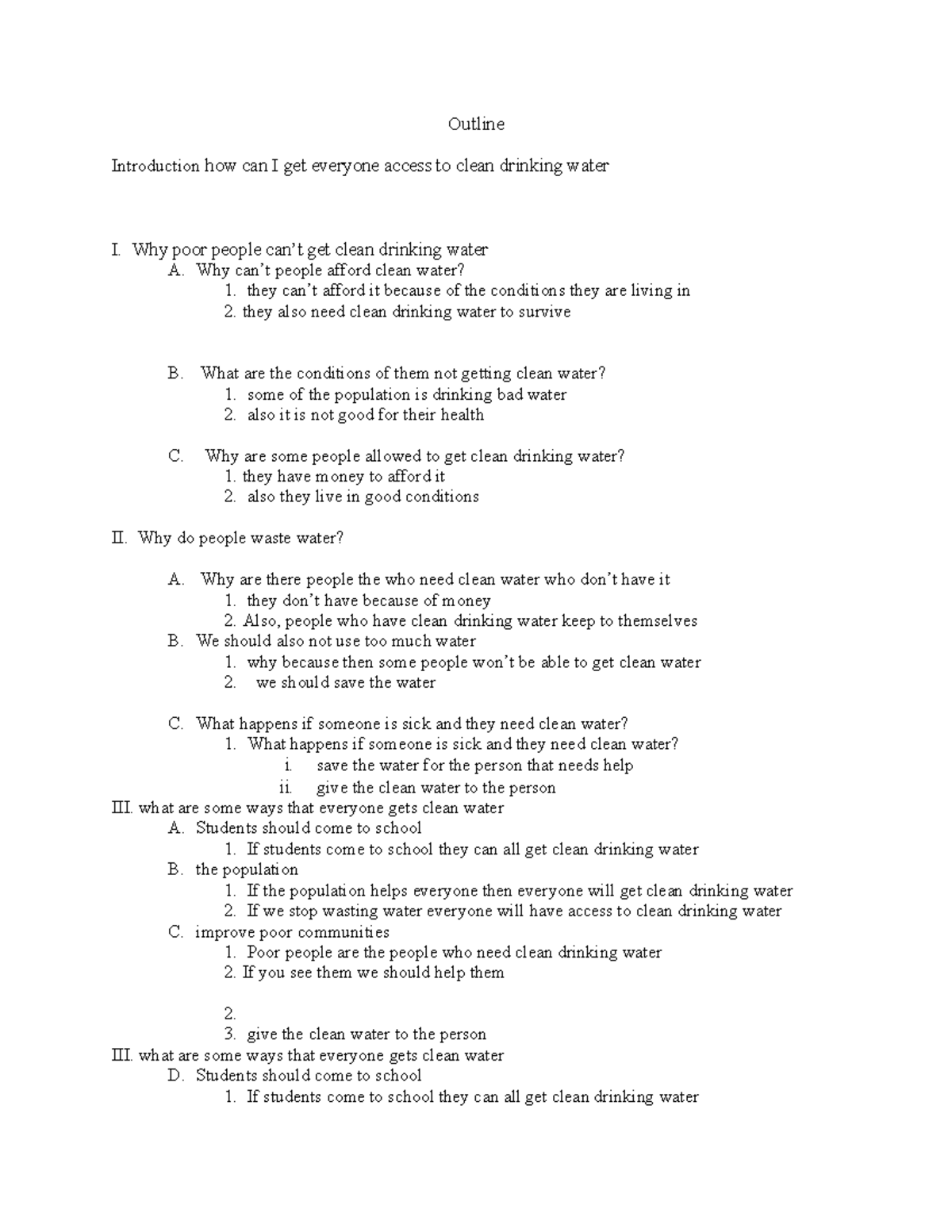 How can i get everyone access to clean drinking water for everyone ...