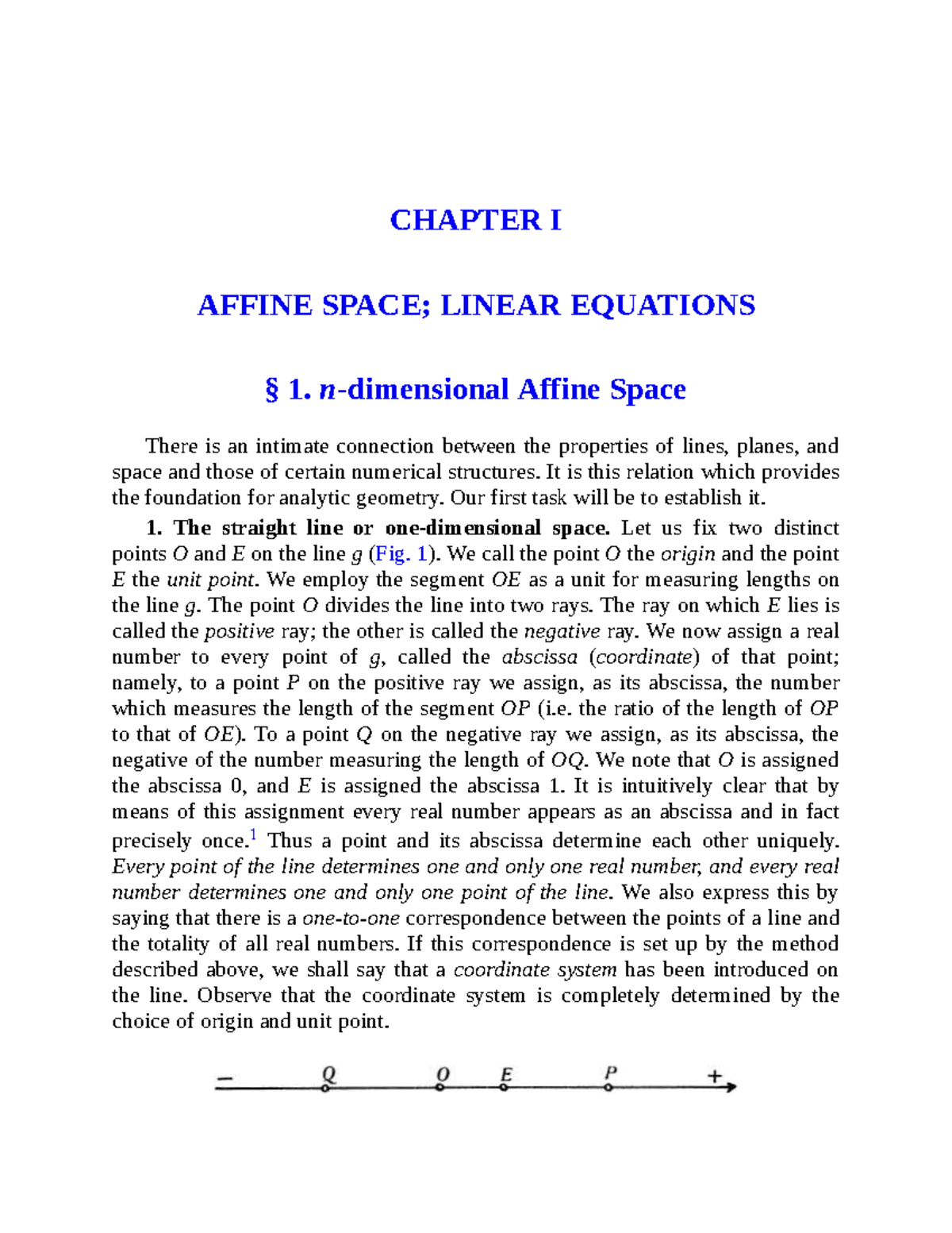 Matrix Theory 2 - 學習資源 - CHAPTER I AFFINE SPACE; LINEAR EQUATIONS § 1. n-dimensional Affine ...