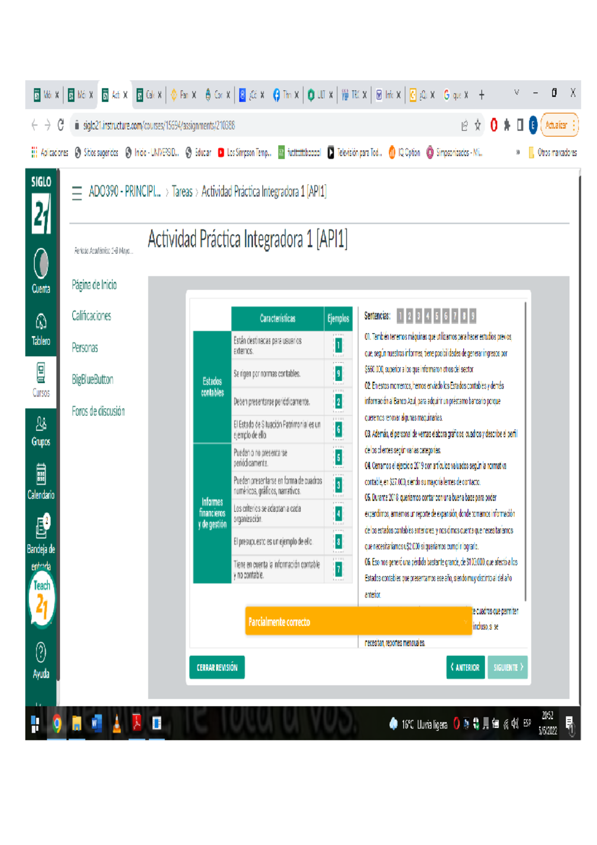 Api 1 de 3materias - api 1.. desarrollo emprendedor, tecnoligias ...