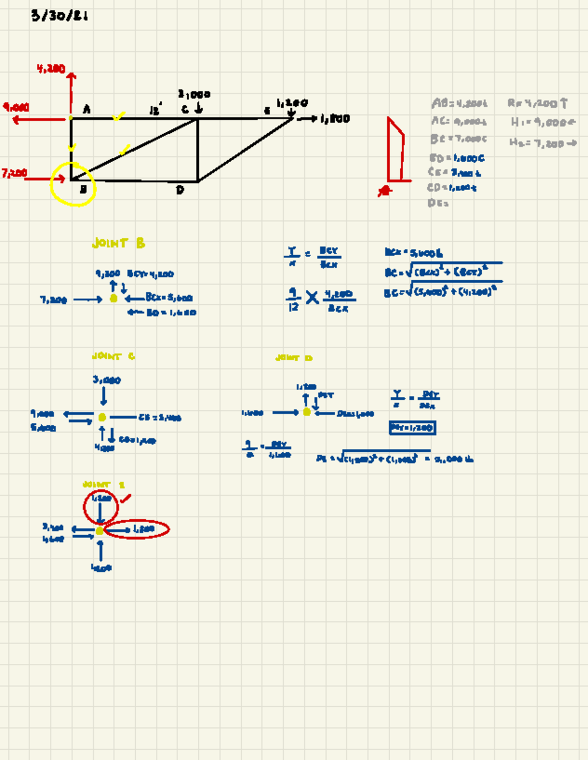Arch Structures 2 - Architecture - 3130121 4,200 n / 3, 91000 A 12 ' C J E 11200 AB 4,200T Re 4 ...