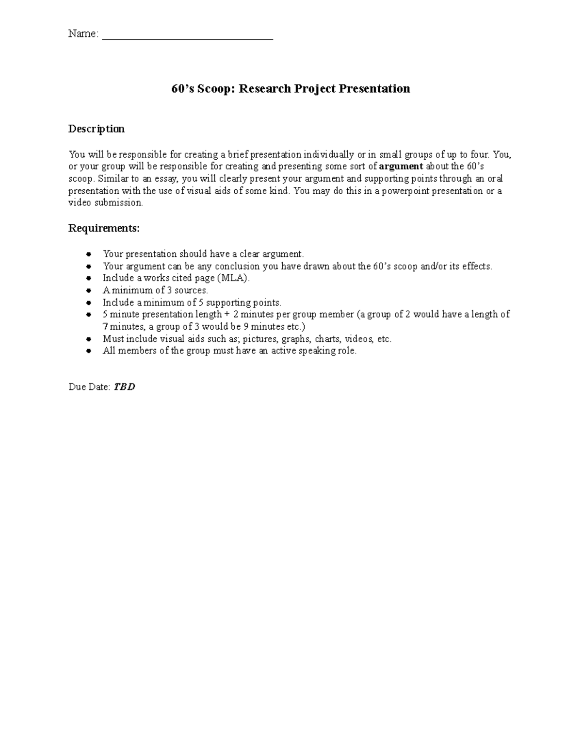 60’s Scoop Research Project Presentation - ENGL1302 - Harvard - Studocu