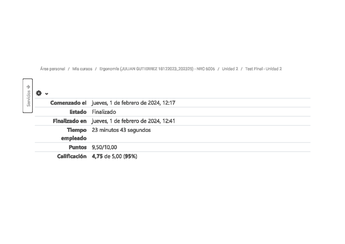 Test egono final - Economia de la salud - Studocu