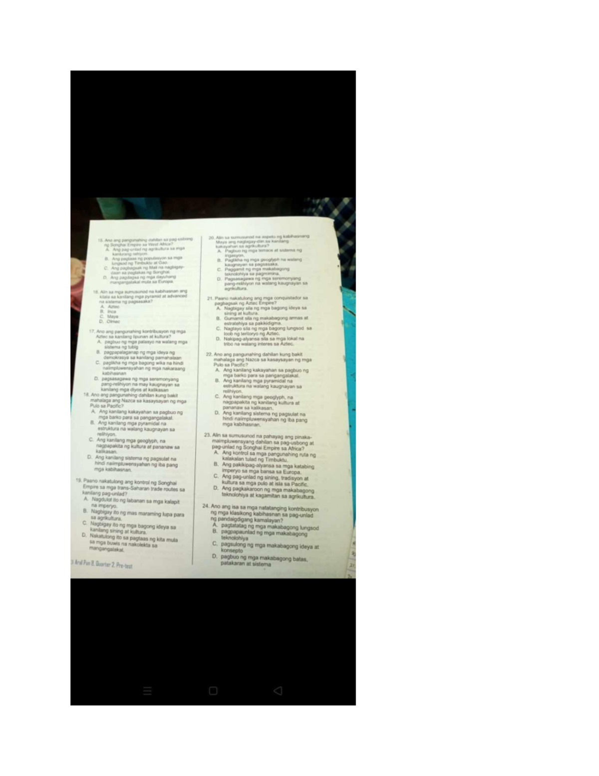 PDF4 - for reference - 15 Ano ang pangunahing dahilan sa 20 Alin sa ...