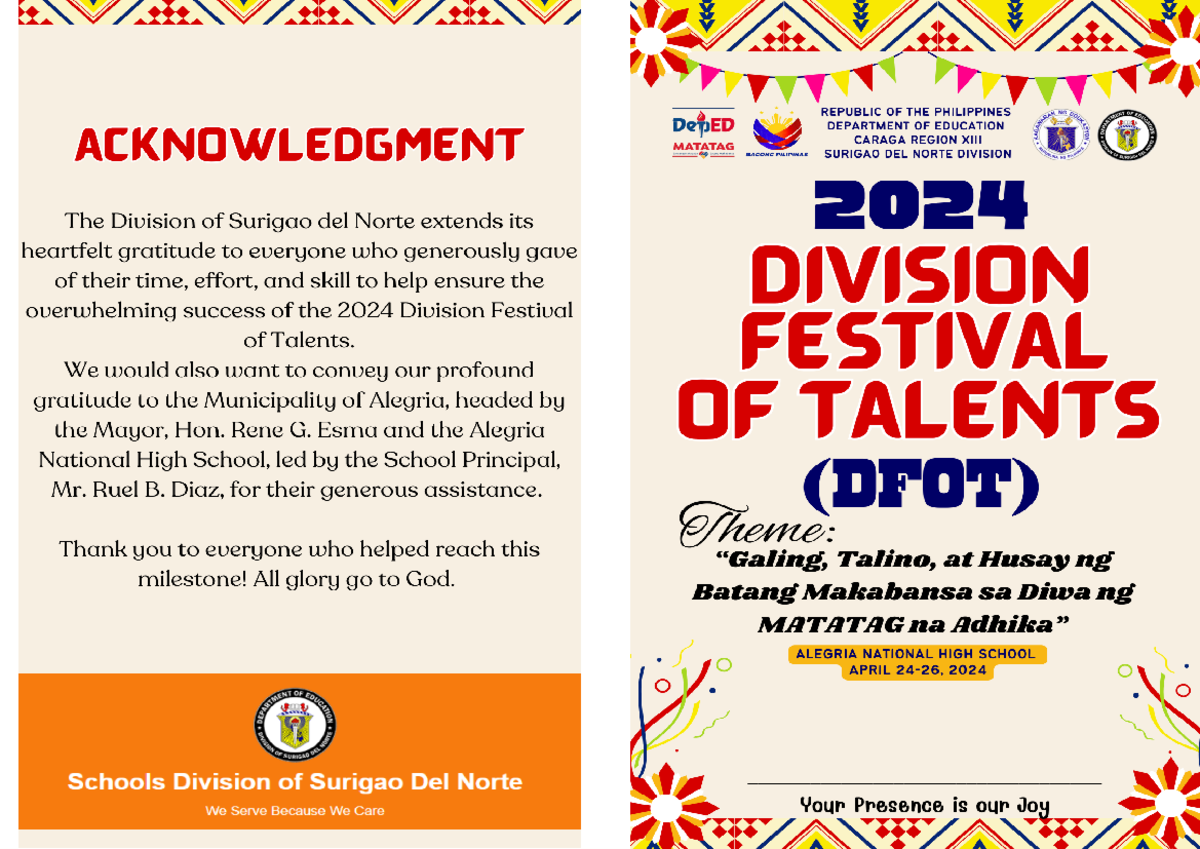 Opening Program - English - Studocu