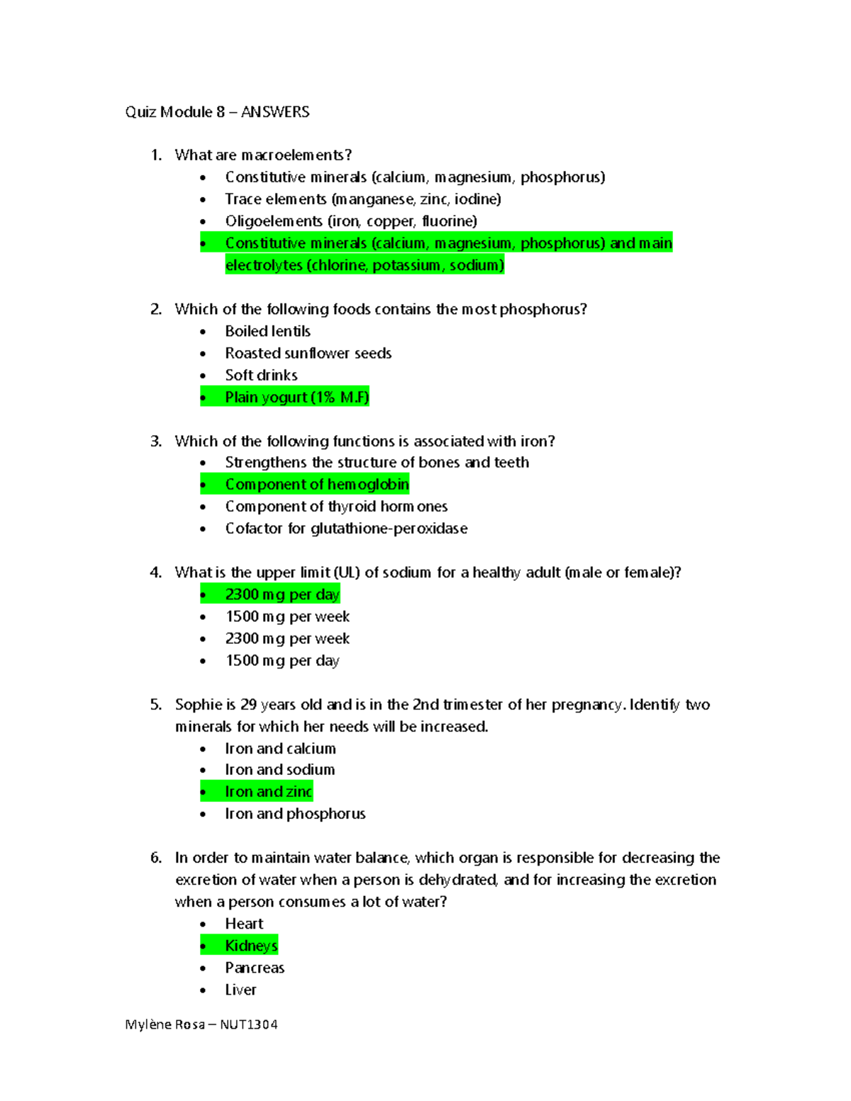 Quiz Module 8 Answers Warning TT Undefined Function 32 Warning