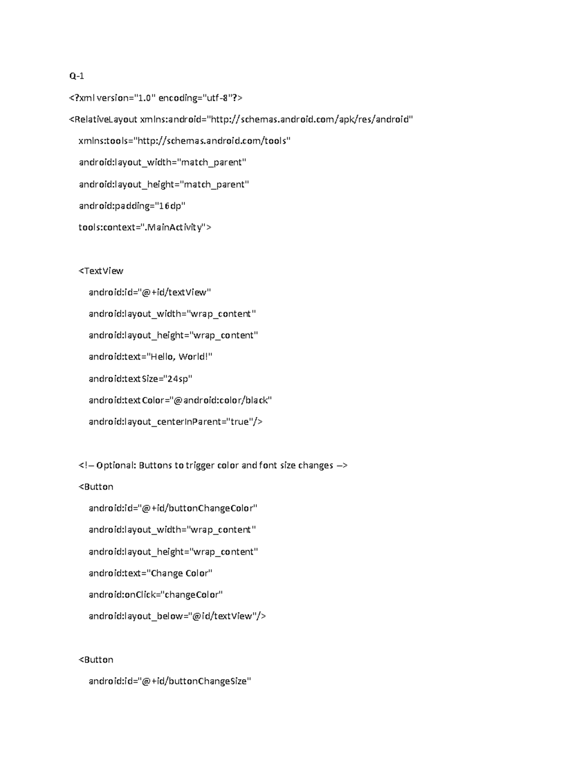 Slip-18 - Answer sheet - Q- - Studocu