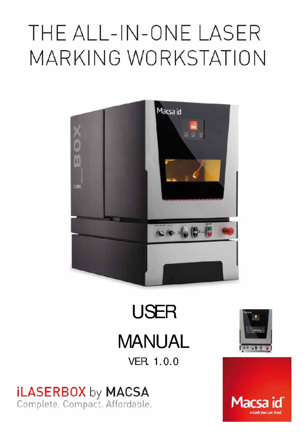 EN-i BOX User Manual V100 - USER MANUAL VER. 1. ii 0 Warning 1 Laser ...