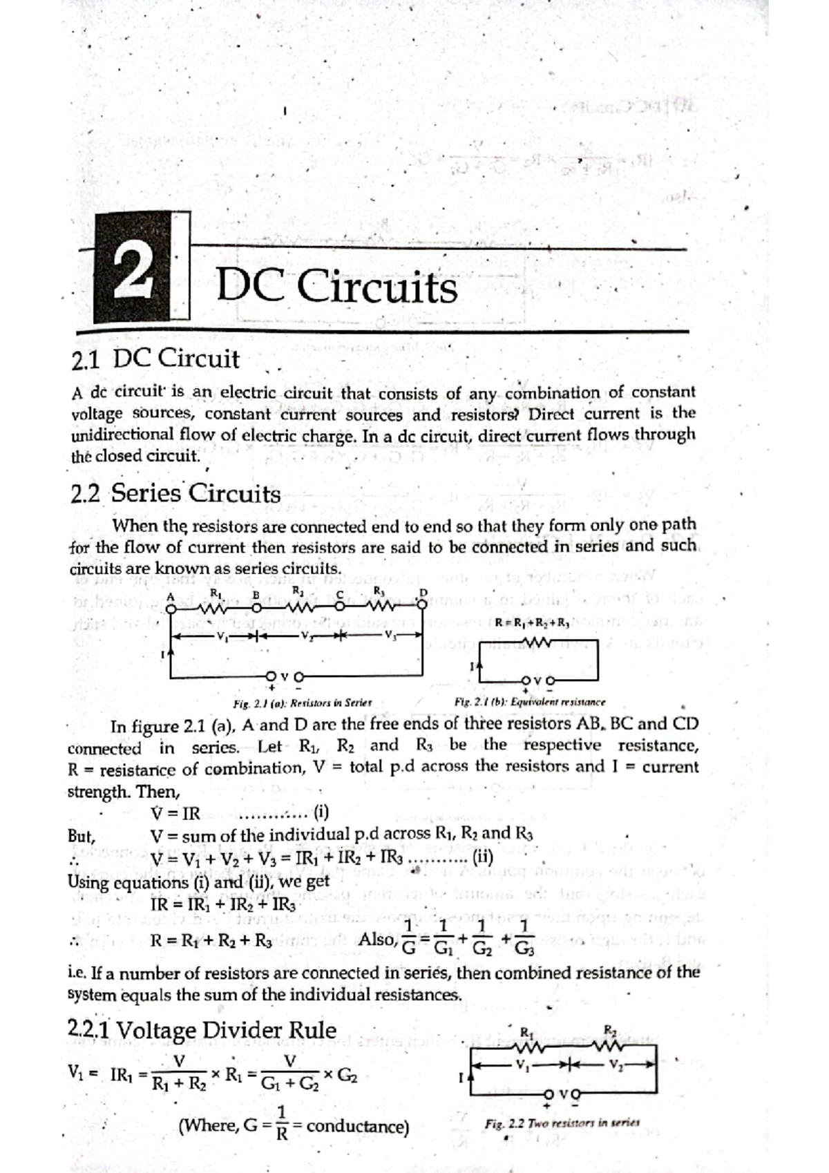 Dc Circuit - 2 DC Circuits 2 DC Circuit A dc circuit is an electric circuit that consists of any ...