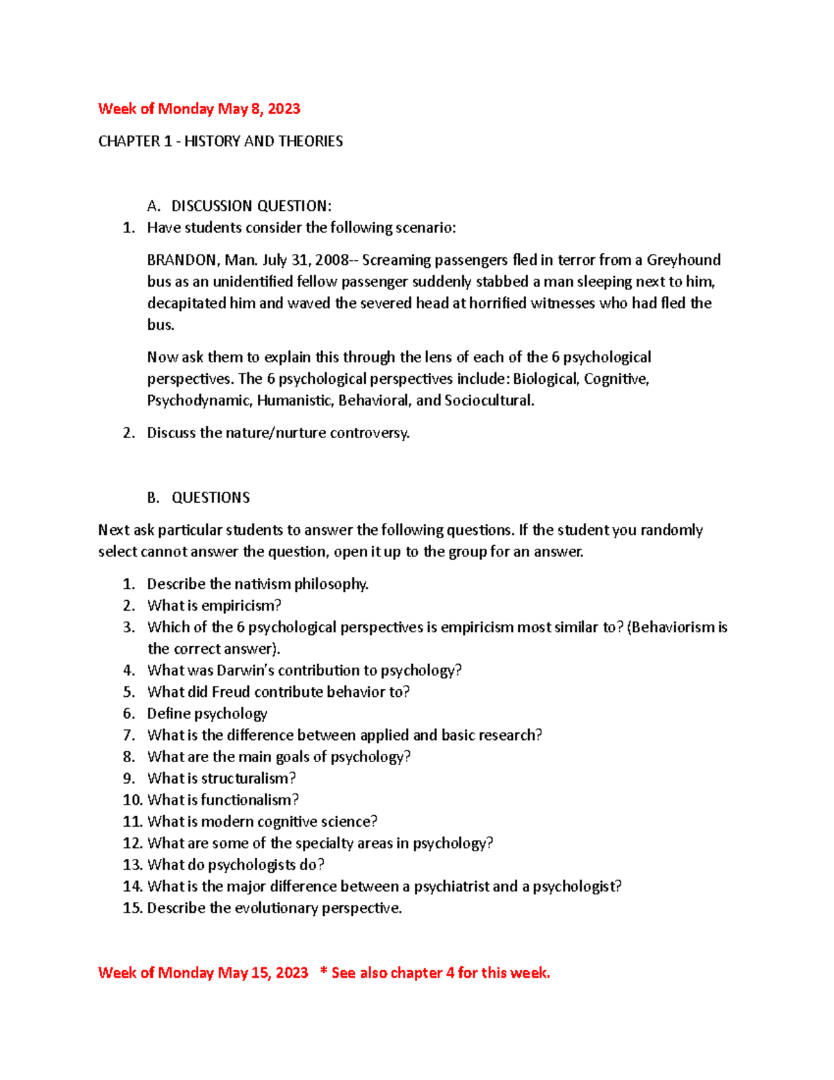 Psychology 1002A Tutorial Questions Chapters 1 8 Week Of Monday May psychology-1002a-tutorial-questions-chapters-1-8-week-of-monday-may
