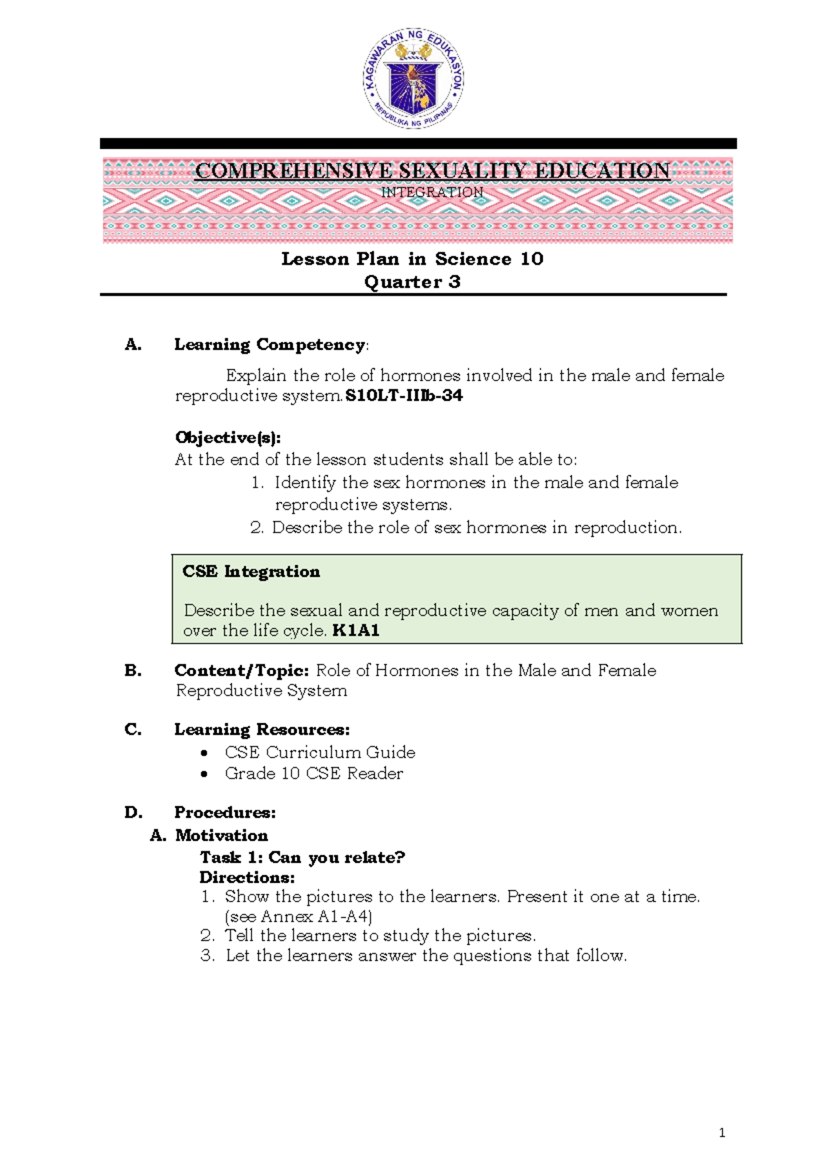 Comprehensive-sexuality-education-lesson-plan-in-science-10-quarter-3 ...