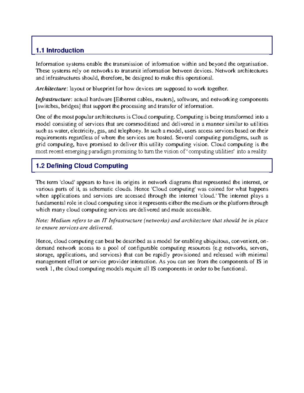Cloud+Computing+notes+PDF - 1 IntroductionClick to collapse Information ...
