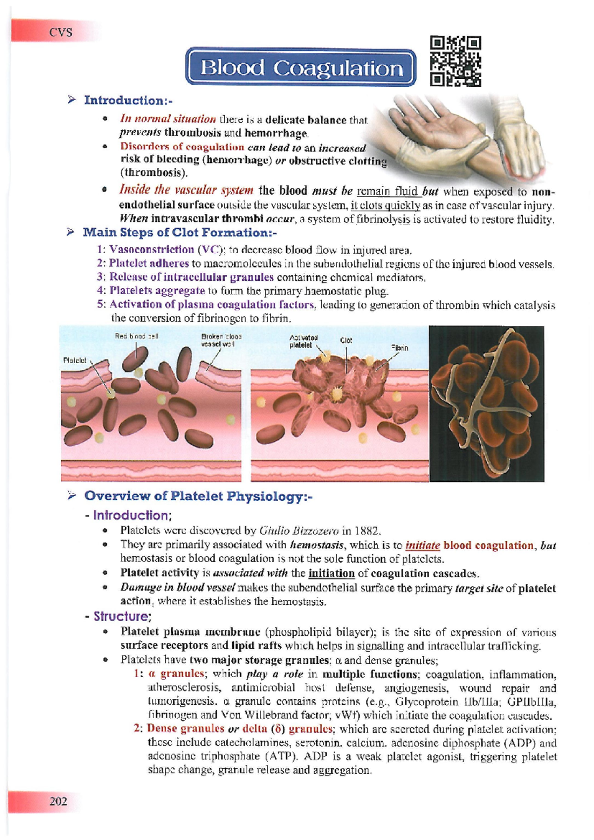 5- coagulatin,anticoa,,hipid,, hemorrhage - Clinical medicine - Studocu