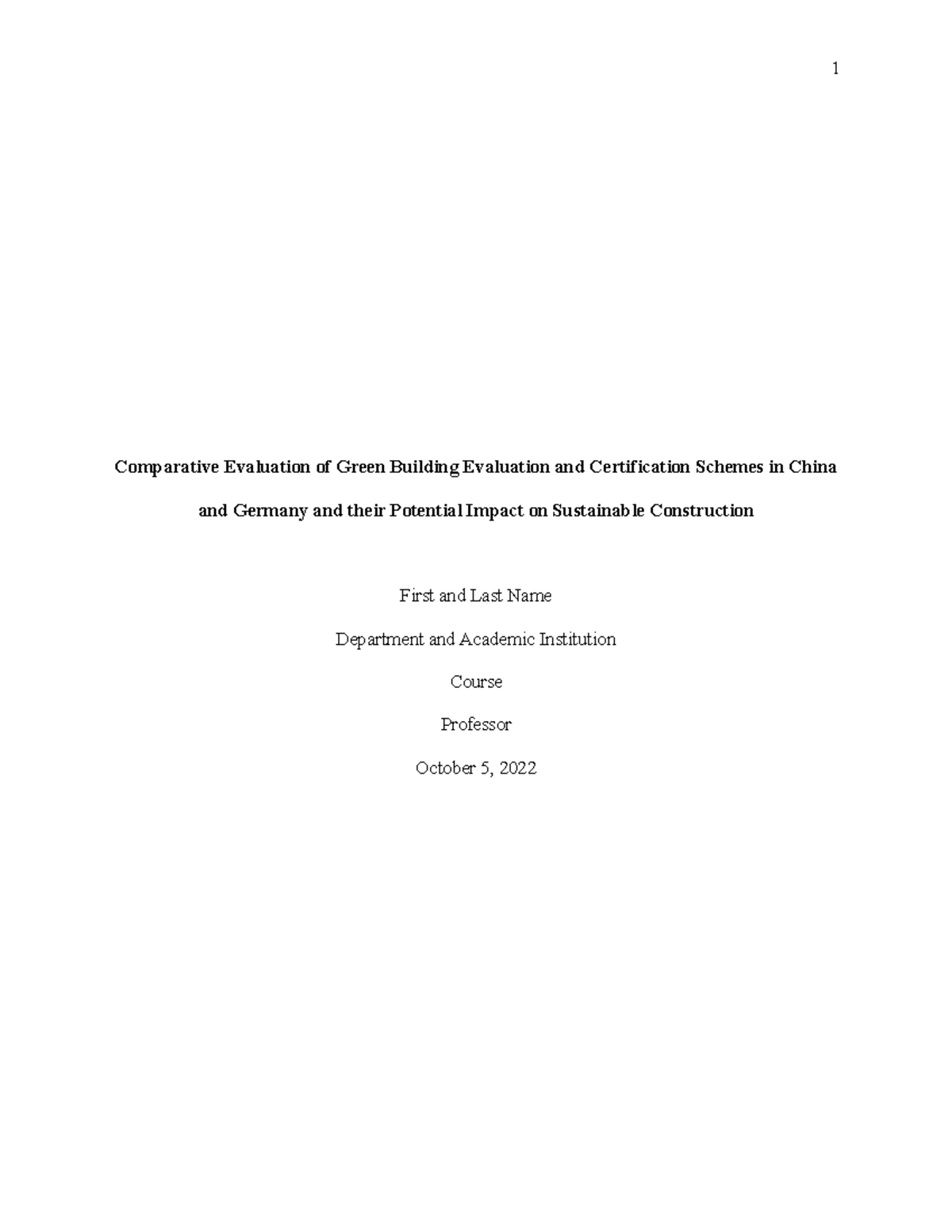 1663025383 - Comparative Evaluation of Green Building Evaluation and ...