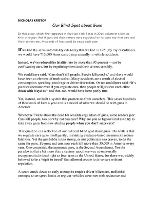 Guns+and+Cars+Are+Different - JACOB MacLEOD Guns and Cars Are Different ...