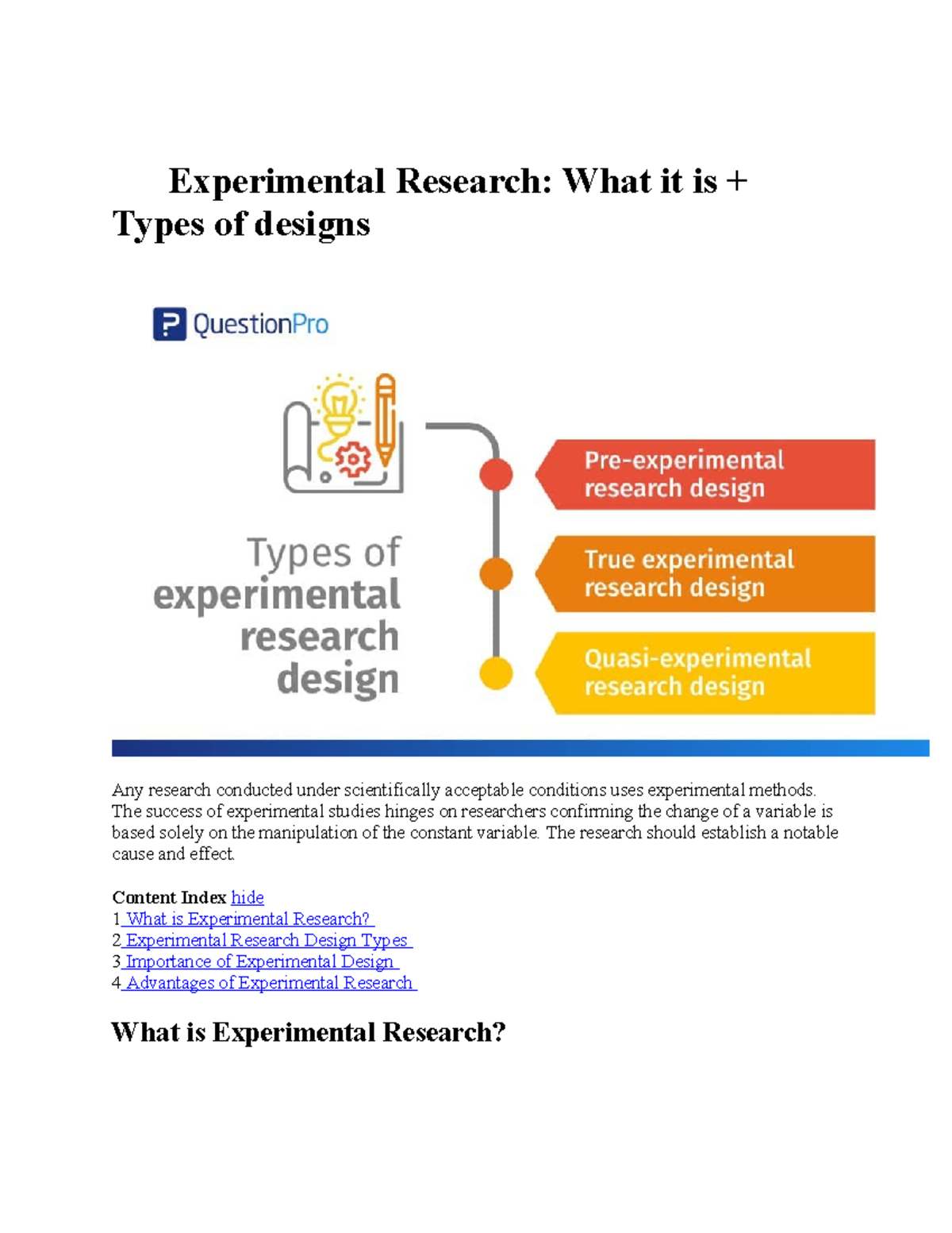 Experimental- Research- Designs - Experimental Research: What it is ...