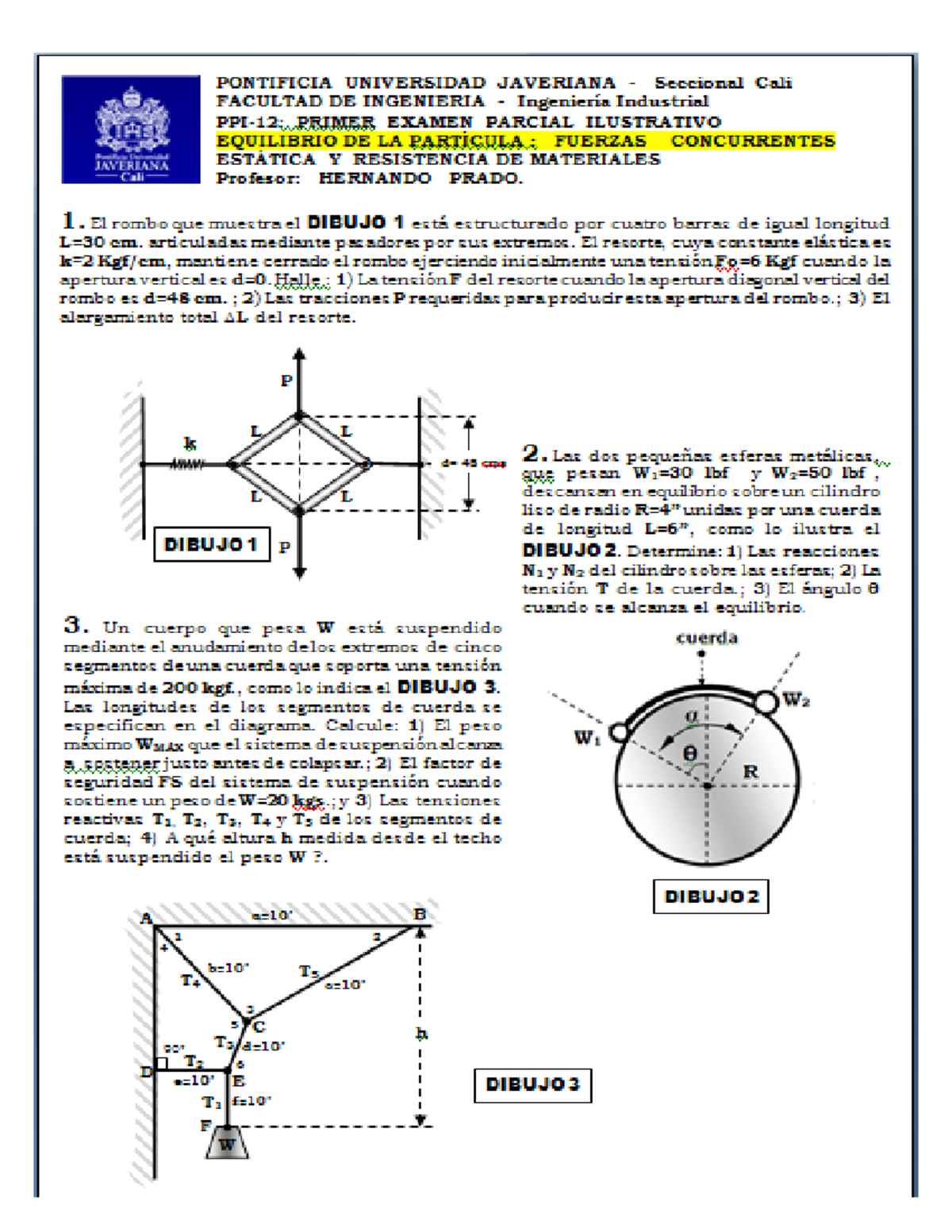 PDF Solución PPI-12 - ESTATICA Y DINAMICA - Física Mecánica - SOLUCIÓN - Studocu