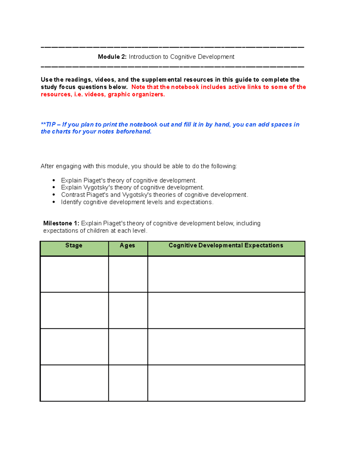 Module 2 Notebook (12-21) - - Studocu