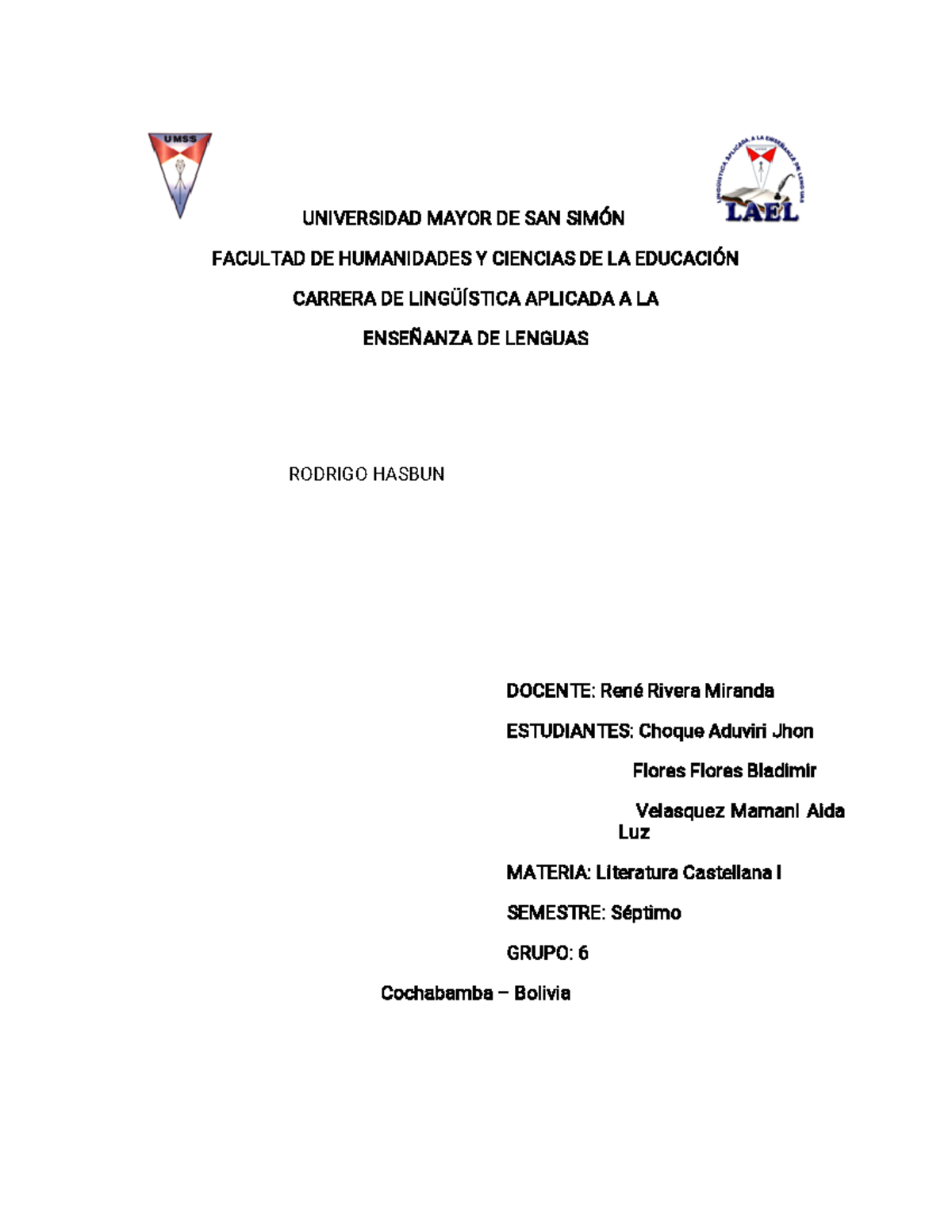 Rodrigo Hasbún - Biografía, bibliografía, premios, cuentos transcritos ...