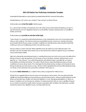 IDS 150 Project -Draft Mod 5 1 - IDS 150 Project Template Part One ...