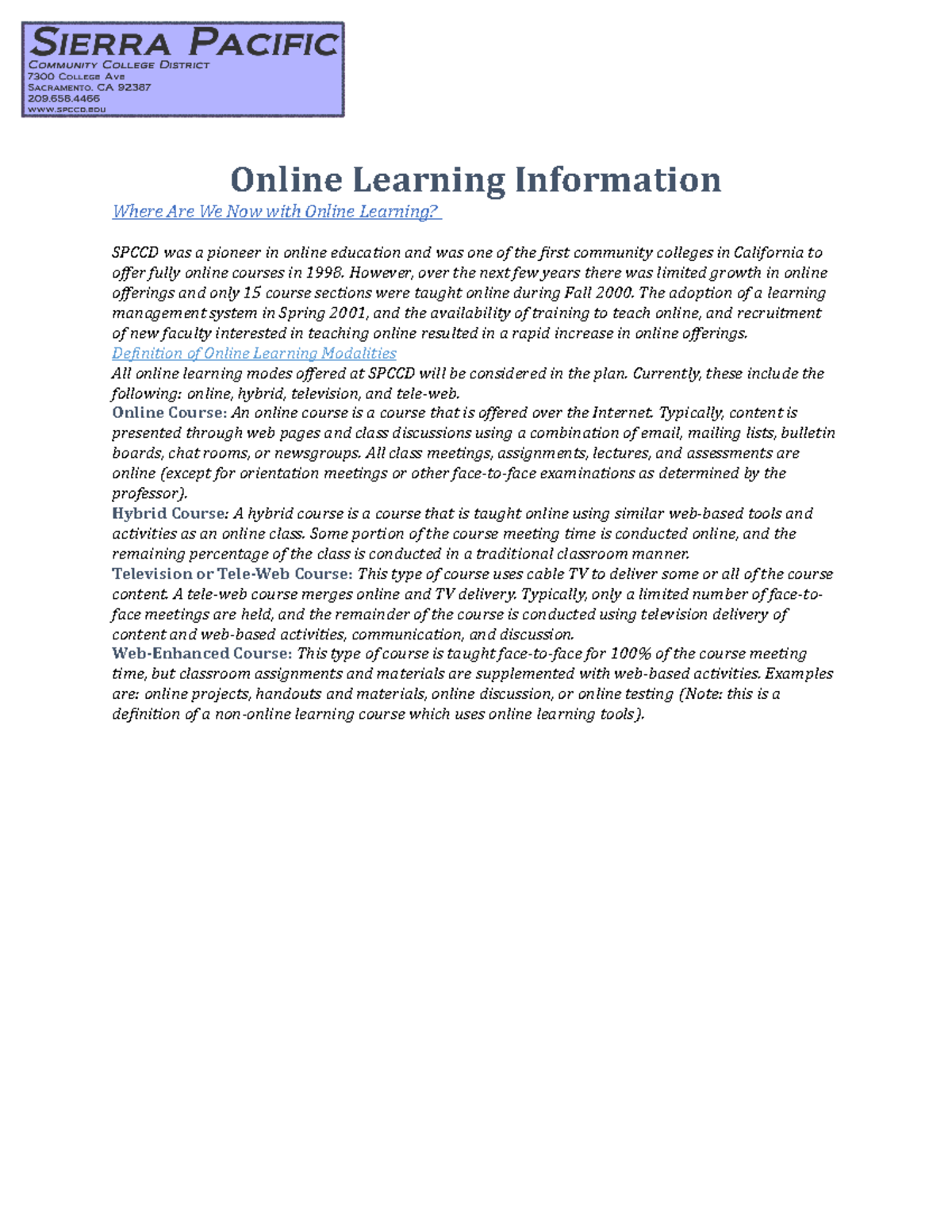 Sundae - OnlineLearning - Online Learning Information Where Are We Now ...