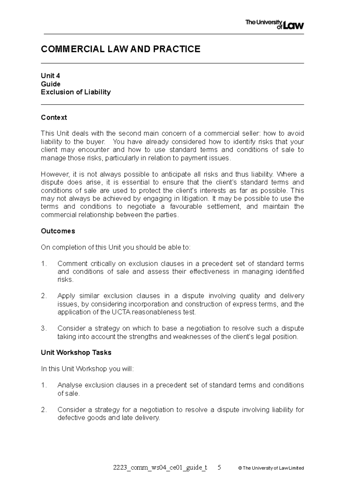 2223-comm-ws04-ce01-guide-t-commercial-law-and-practice-unit-4-guide
