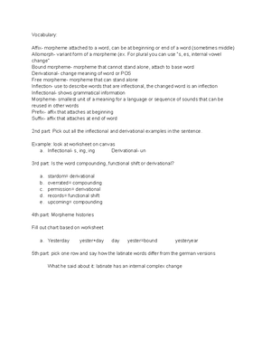 Lecture 6 Notes - Phrase Structure Recap - What do we know when we know ...