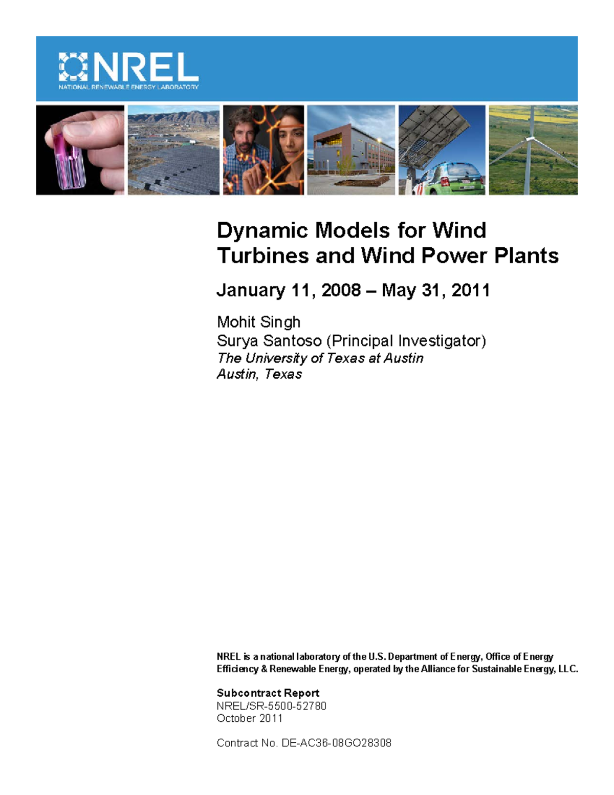 Dynamic Models for Wind - Dynamic Models for Wind Turbines and Wind ...