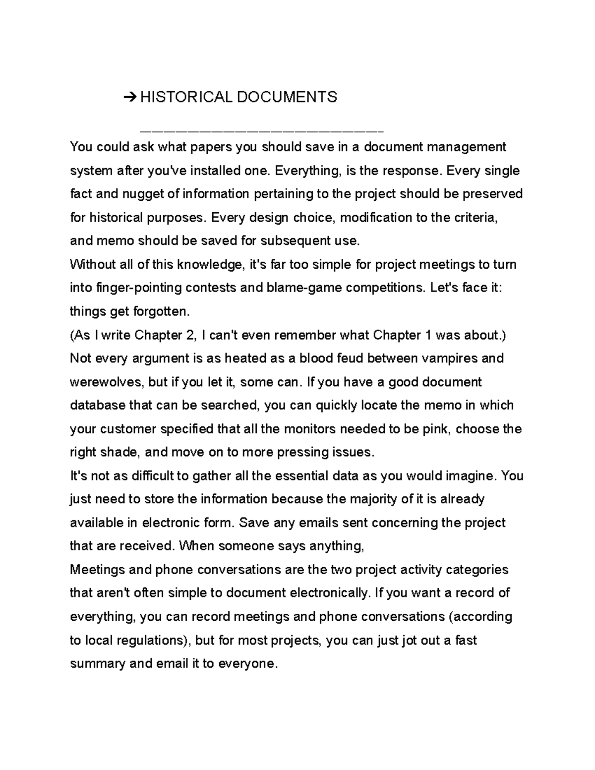 Software Engineering Chapter 2 Part 2 Historical Documents You Could Ask What Papers You 7968
