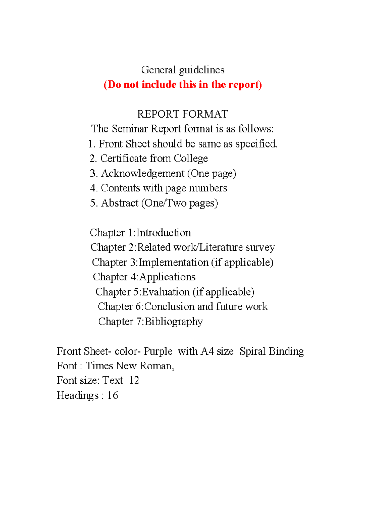 Sample seminar report 2023-24 - General guidelines (Do not include this ...