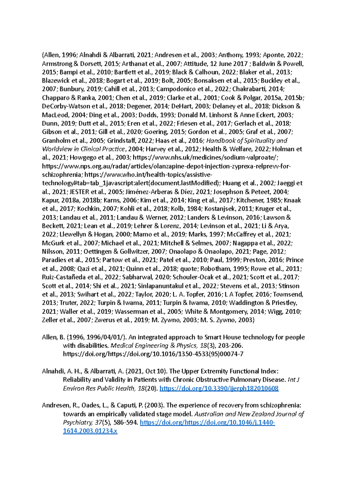 San marino - Summary - (Allen, 1996; Alnahdi & Albarrati, 2021 ...