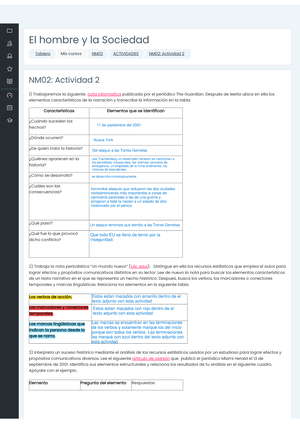 NM02 Examen respuestas - Tablero Mis cursos NM02 RECURSOS Y EXAMEN NM02: Examen Comenzado en ...