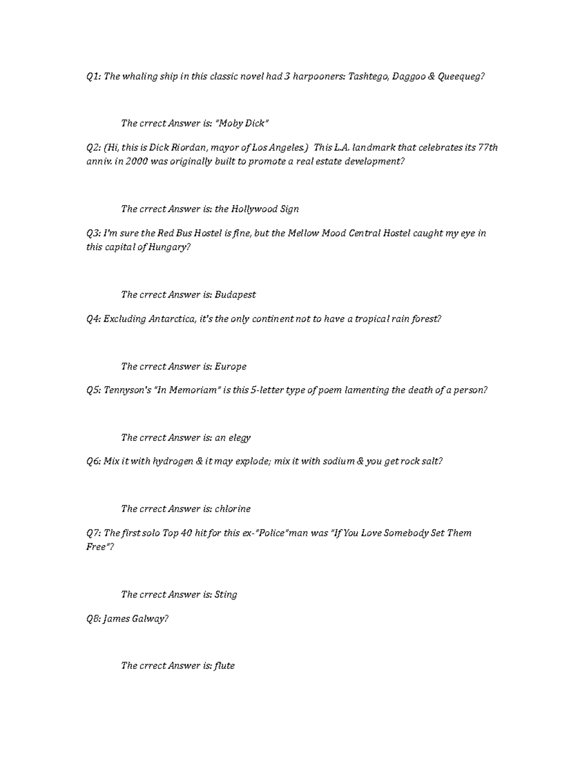 4 Chapter Summary for POHT - Q1: The whaling ship in this classic novel ...