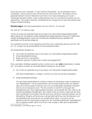 Schema feiten en juridisch kader - Schema feiten en juridisch kader ...