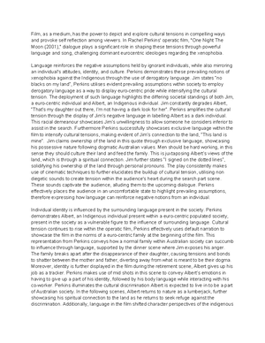 Past the Shallows - TEPA Table - Past the Shallows - Study Notes Favel ...