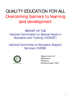 SIAS- Inclusive Education Policy - POLICY ON SCREENING, IDENTIFICATION ...