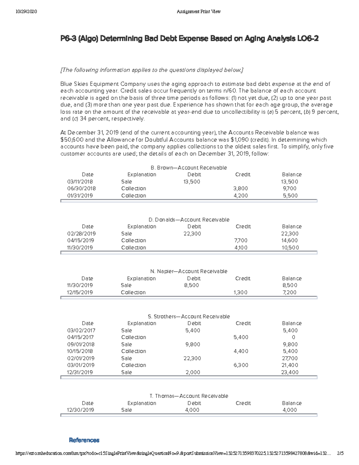 Ch.6 Q9 - Correct answers - 10/29/2020 Assignment Print View - Studocu
