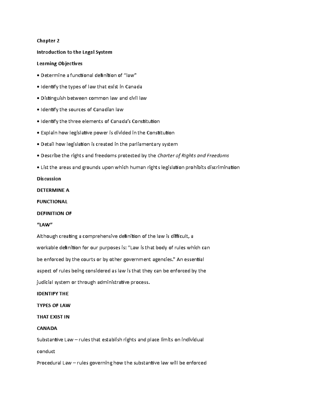 Chapter 2 - Summary Introductory Business Law - Chapter 2 Introduction ...