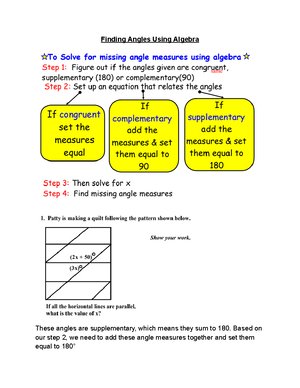 Cumulative 2 Review - Name: Alena Mora Date: 5/10/ Geometry I ...