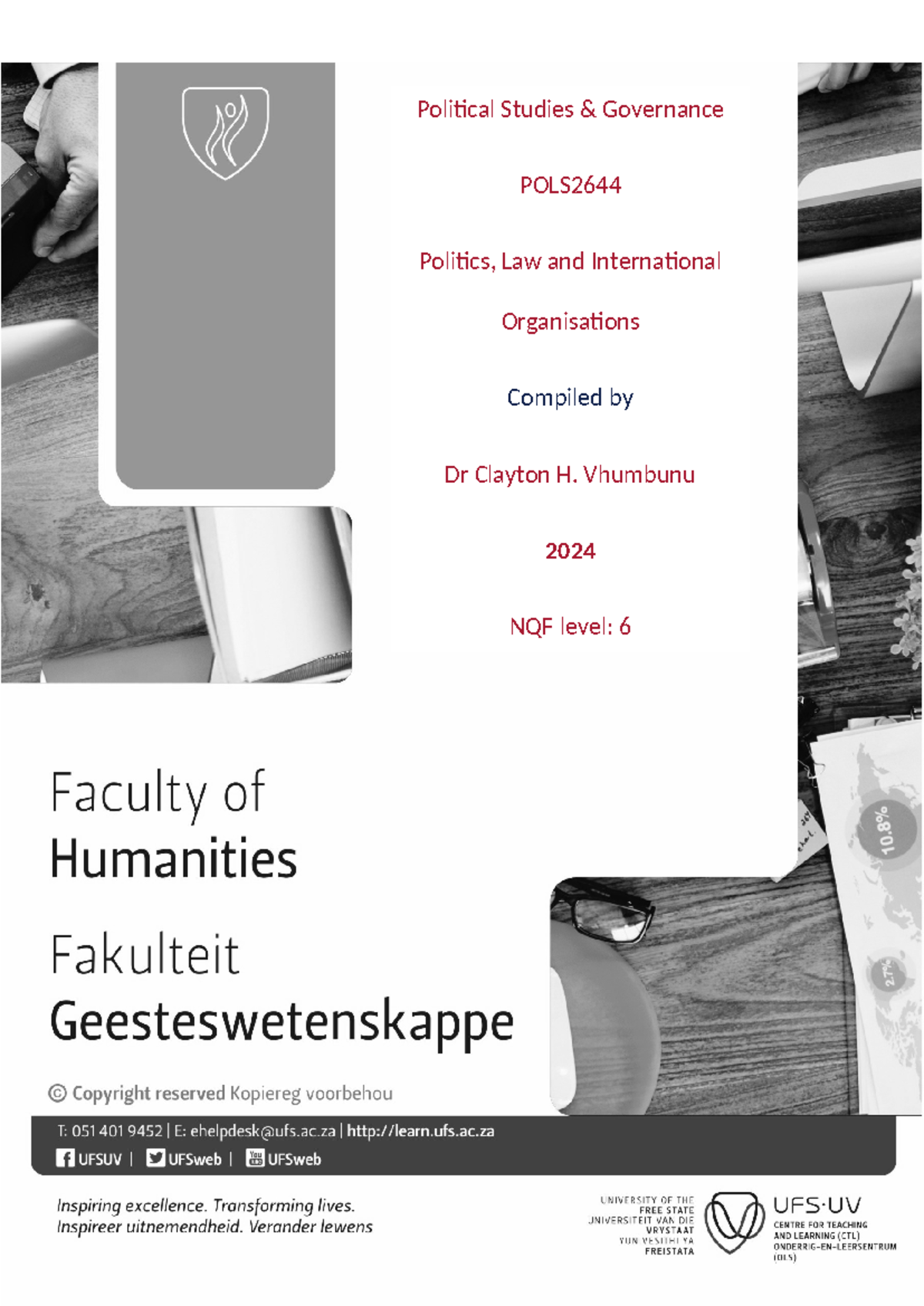 political sciences, law and international politics study guide for the ...