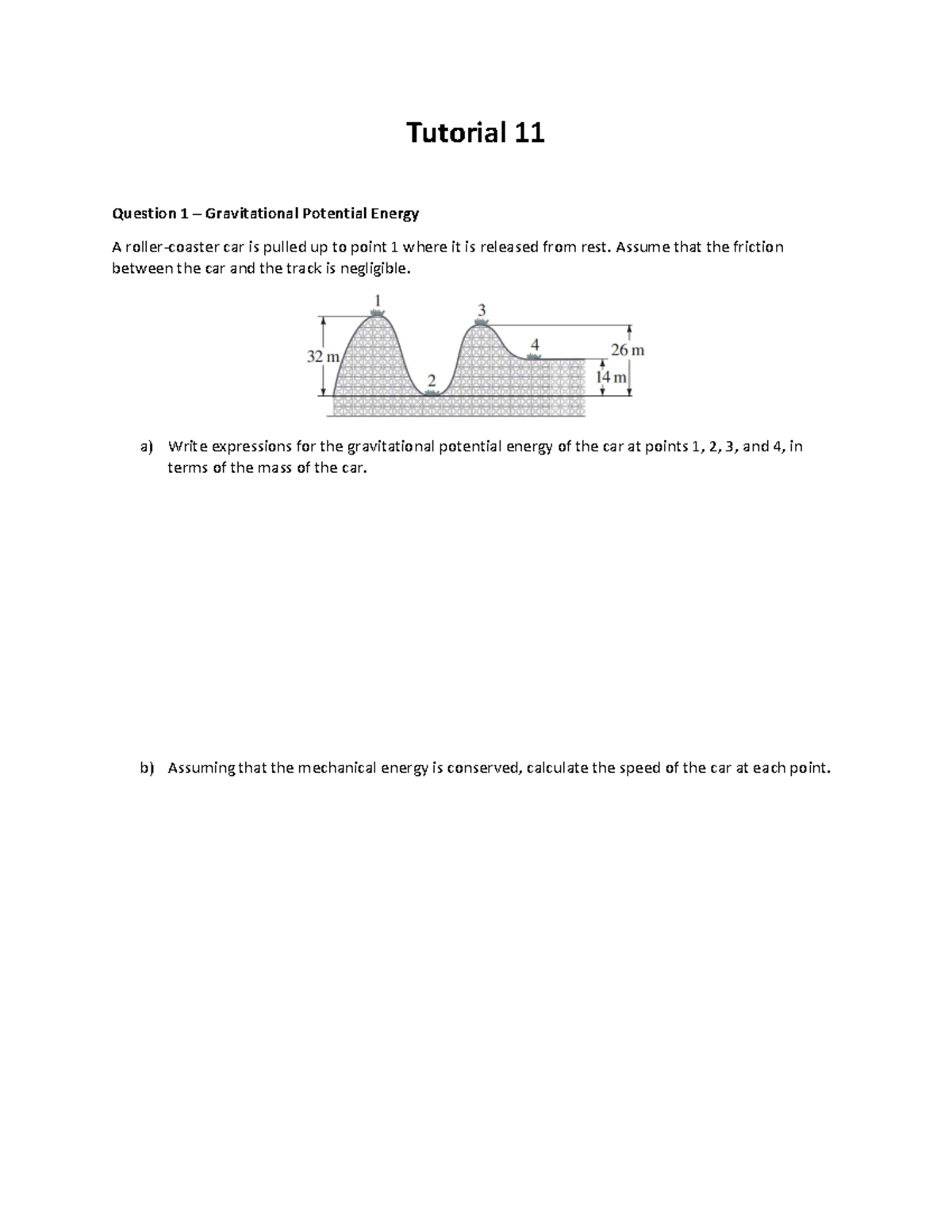 GPE Physics, Kinetics, Thermal Energyy - Tutorial 11 Question 1 ...