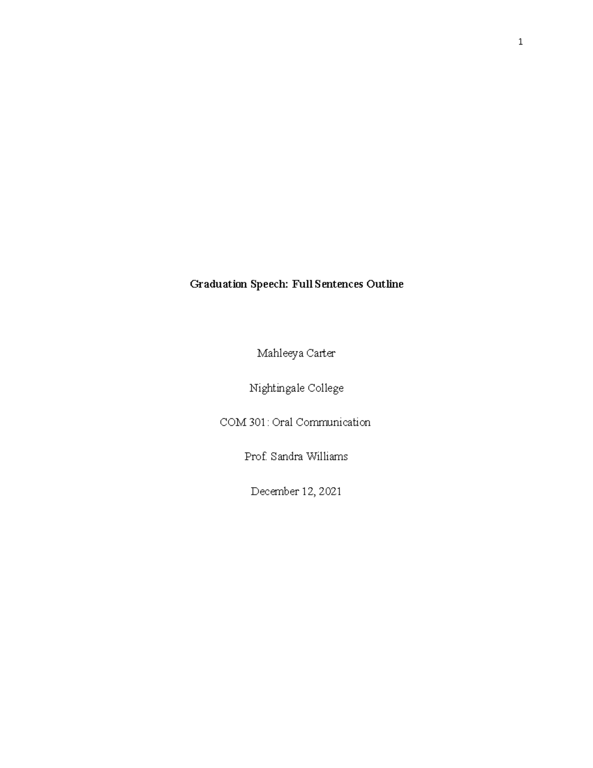 Week 15 COM Assignment - chffhhf dmdd djdjjd dnddnd ddmdmd dyer ...