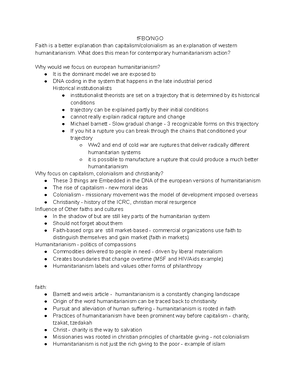 Empire of humanity - chapter 2 and 3 - Empire of humanity: a history of ...