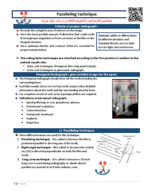 07- Processing of radiographic film errors - Processing of radiographic ...
