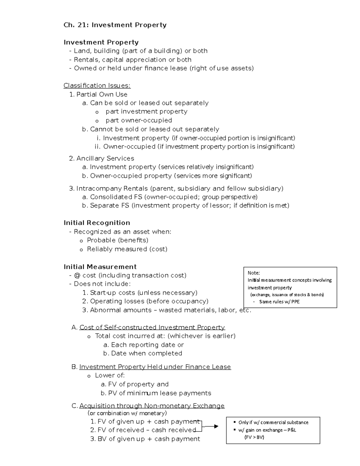 Audit Ch21 - Anonymous - BSAcccountancy - Studocu