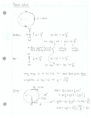 Module 4 Mastering Physics + Long Answer - Phys 121 - Studocu