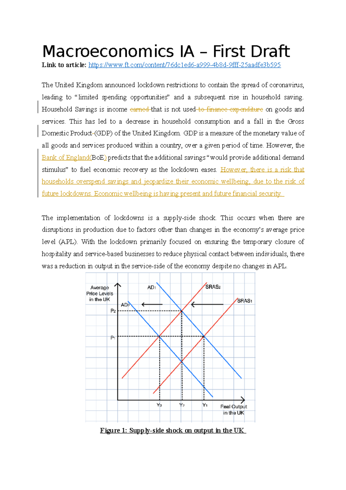 Macroeconomics IA - First Draft - Kunaal - Macroeconomics IA – First ...
