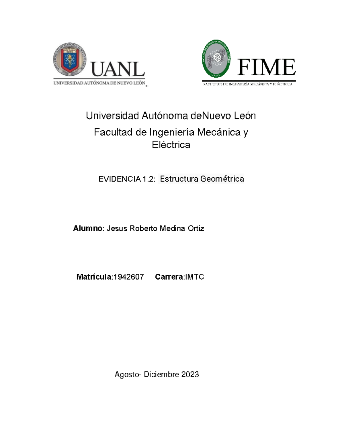 Evidencia 1 - hbhbh - Laboratorio de Crecimiento Biologico - UANL - Studocu