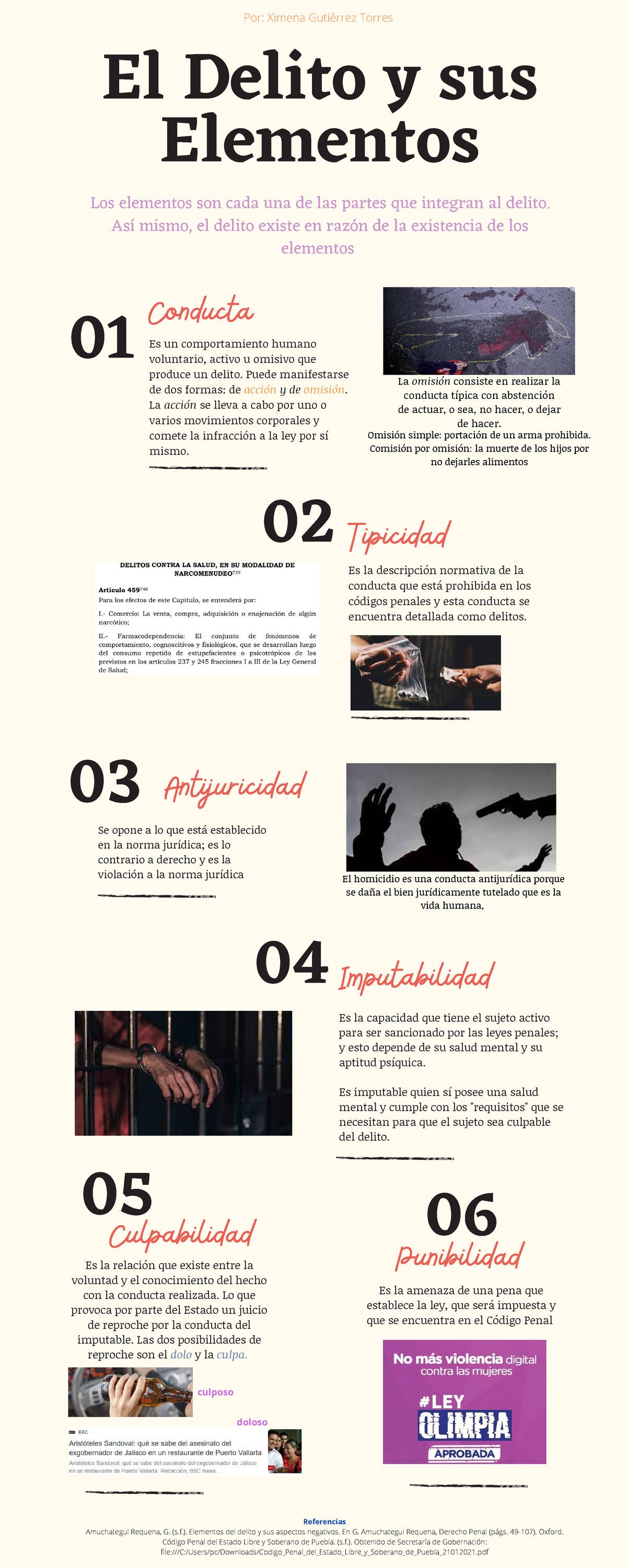 Elementos del Delito - Actividad - El Delito y sus Elementos Los ...