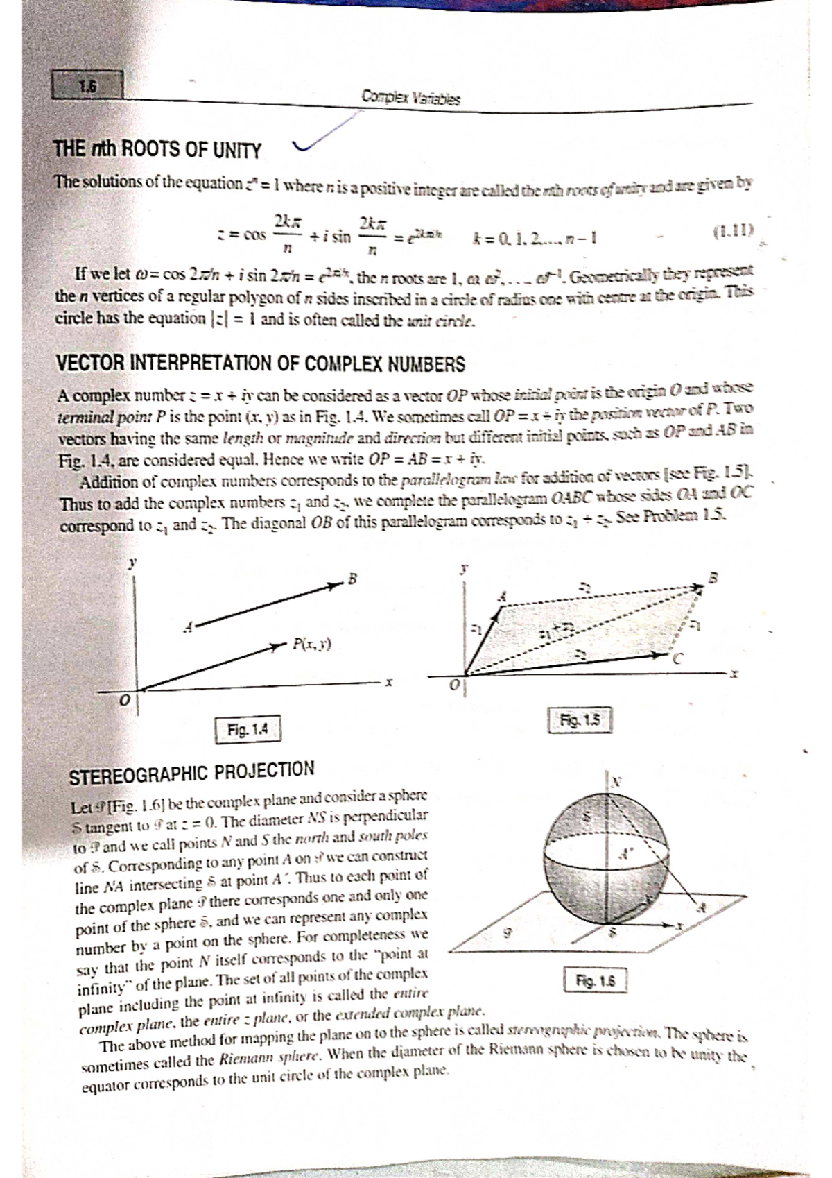 3rd nth roots of unity - Complex analysis - StuDocu